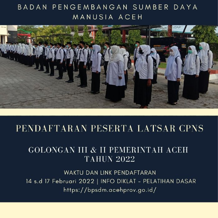 Pelaksanaan Pelatihan Dasar ( LATSAR ) CPNS Golongan III dan II ... Pelaksanaan Pelatihan Dasar ( LATSAR ) CPNS Golongan III dan II ...